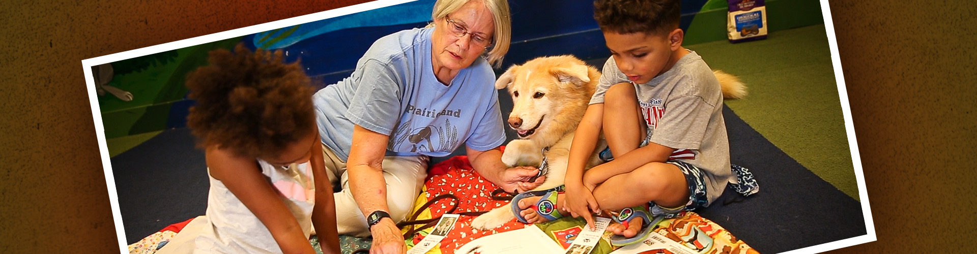 Reading to dogs helps kids gain confidence - Topeka & Shawnee County ...